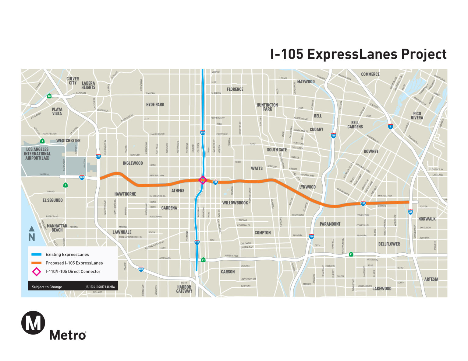 I-105 ExpressLanes Project - LA Metro