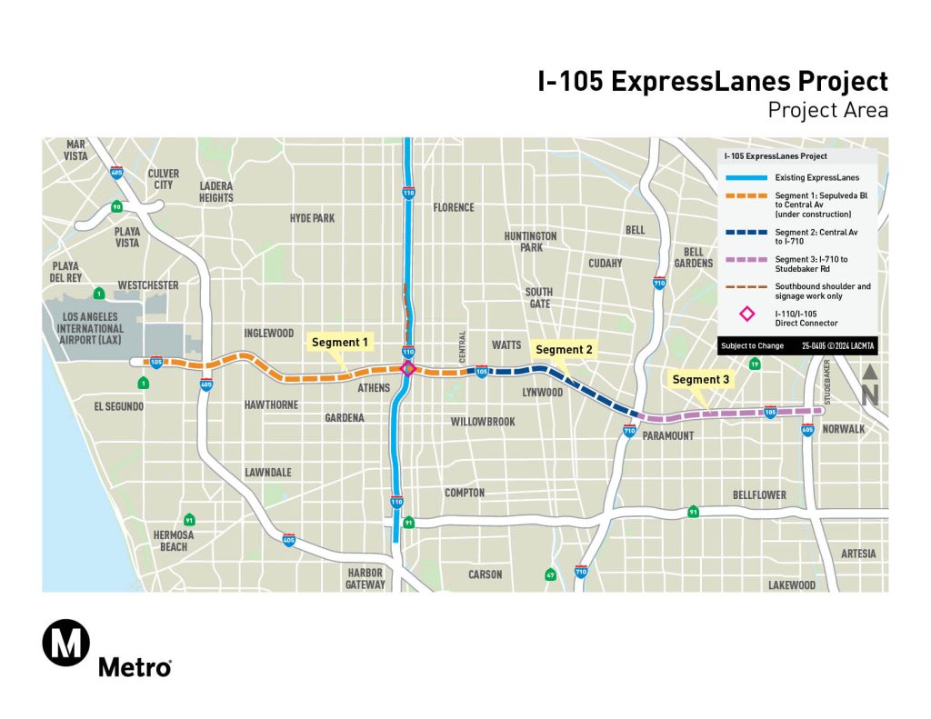 I-105 ExpressLanes - LA Metro