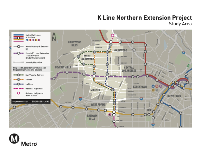 Metro K Line Northern Extension - LA Metro