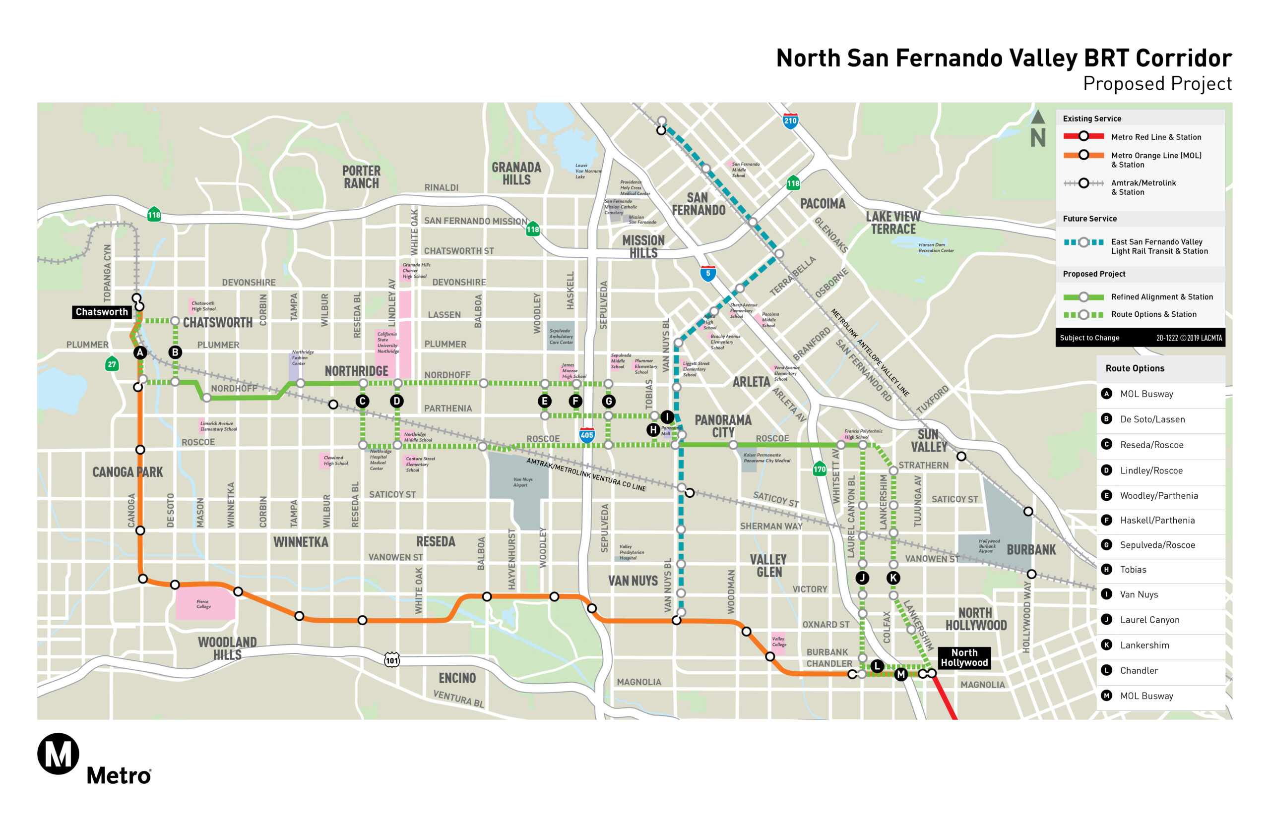 North San Fernando Valley Transit Corridor - LA Metro