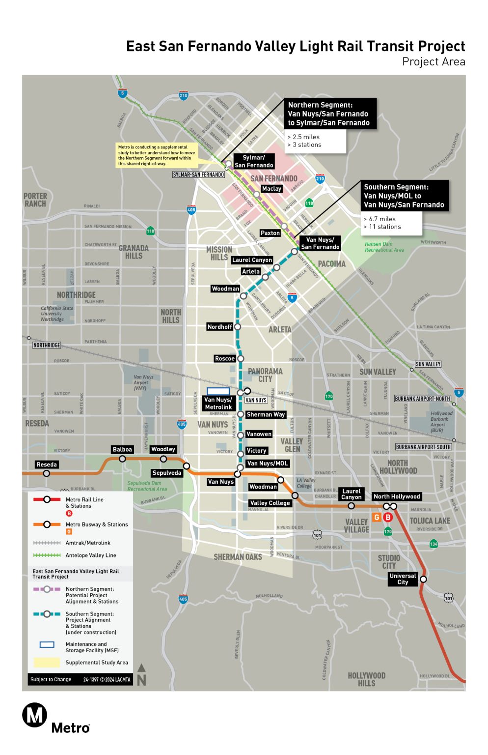 East San Fernando Valley Light Rail Transit Project - LA Metro