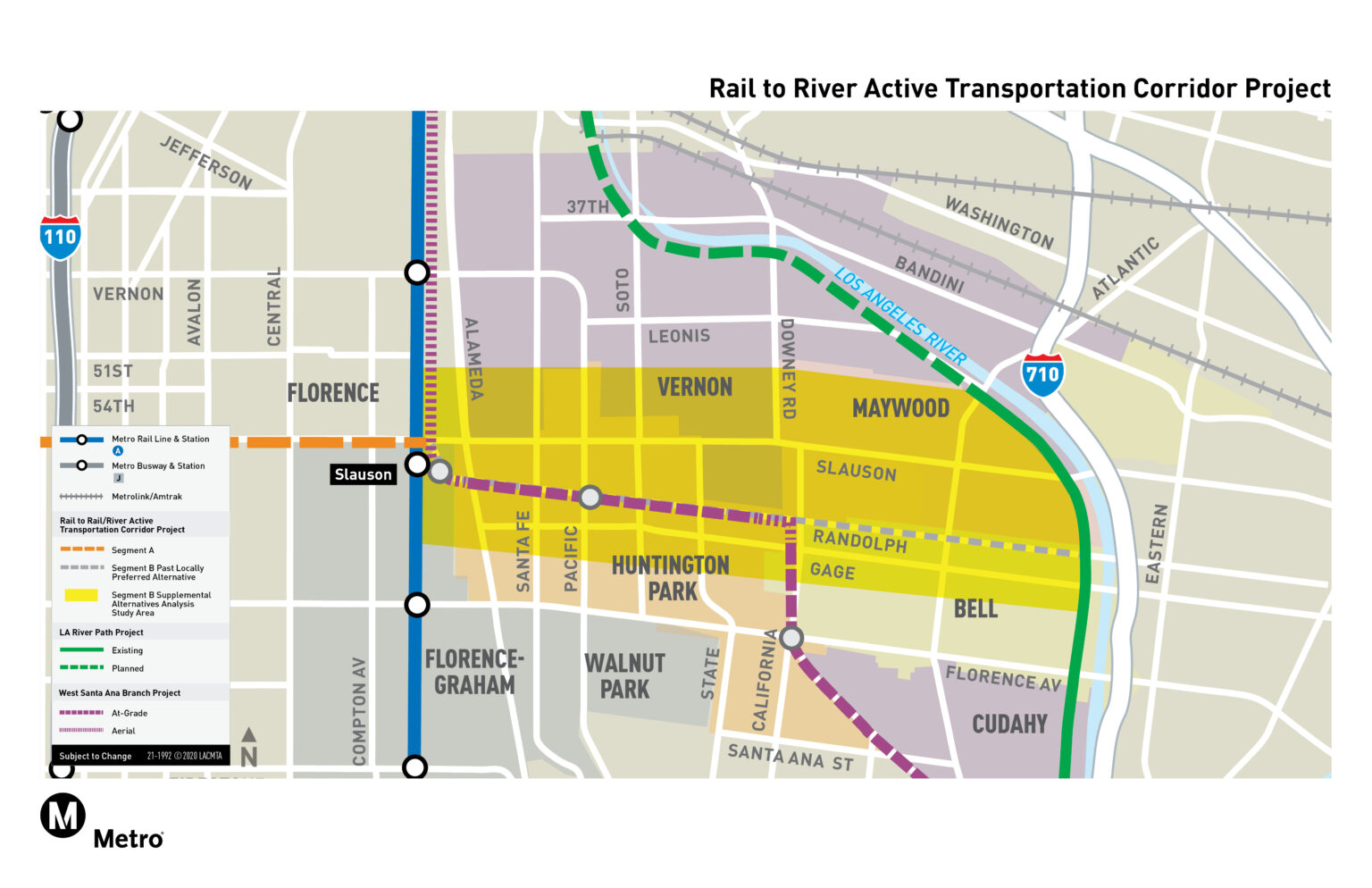 Rail to River Active Transportation Corridor Project - Segment B - LA Metro
