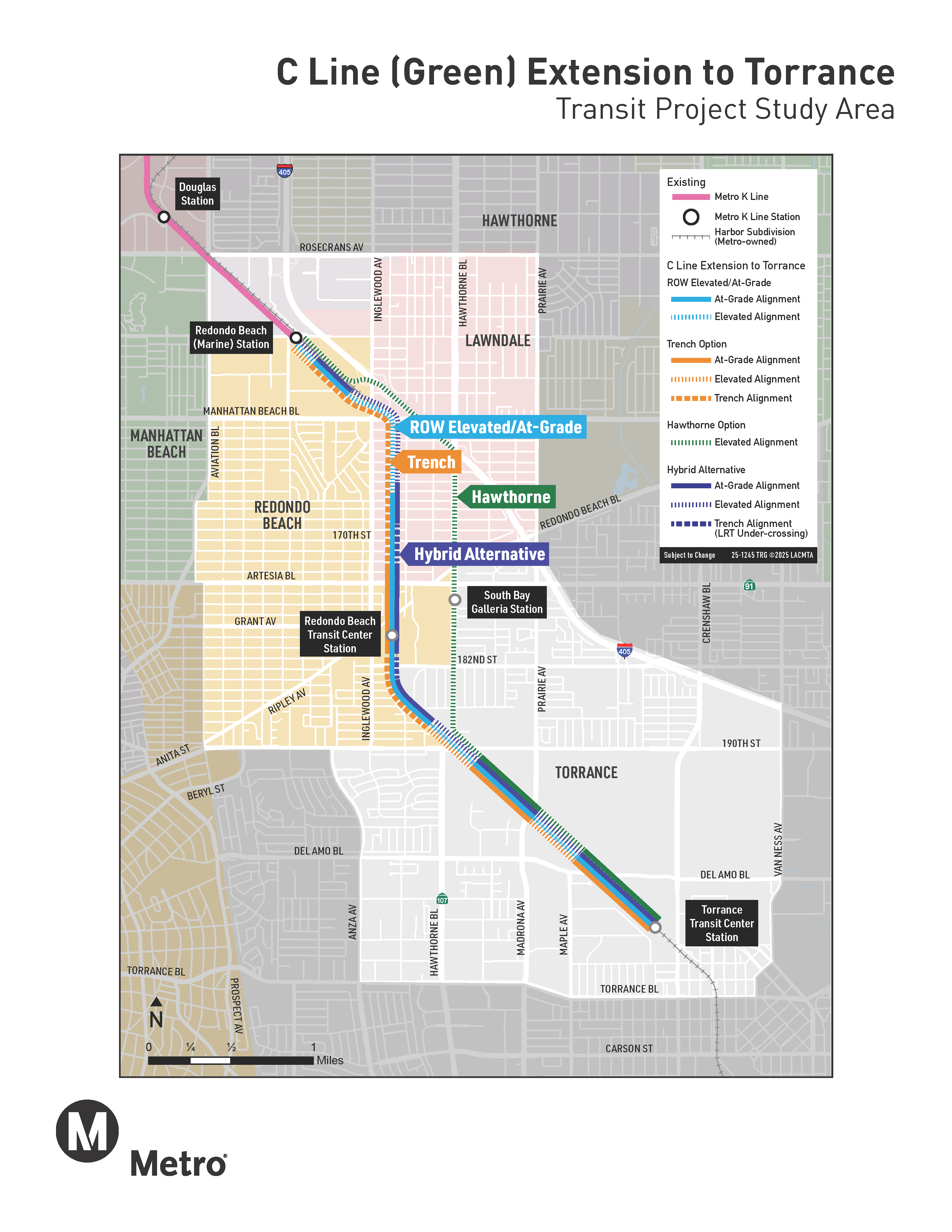 Torrance Transit Map