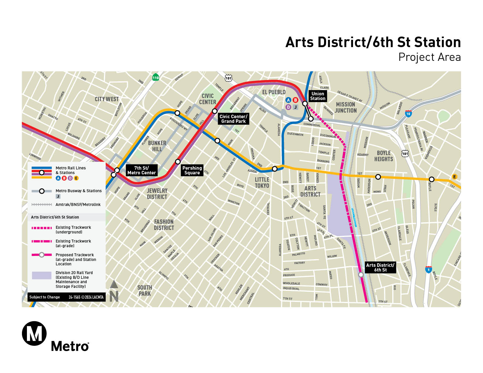 Arts District / 6th Street Station - LA Metro