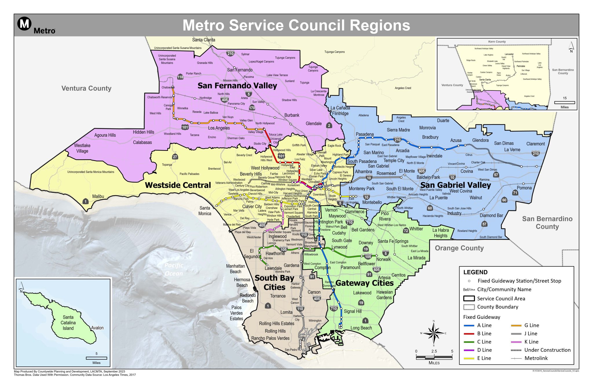 Local Service Councils - LA Metro