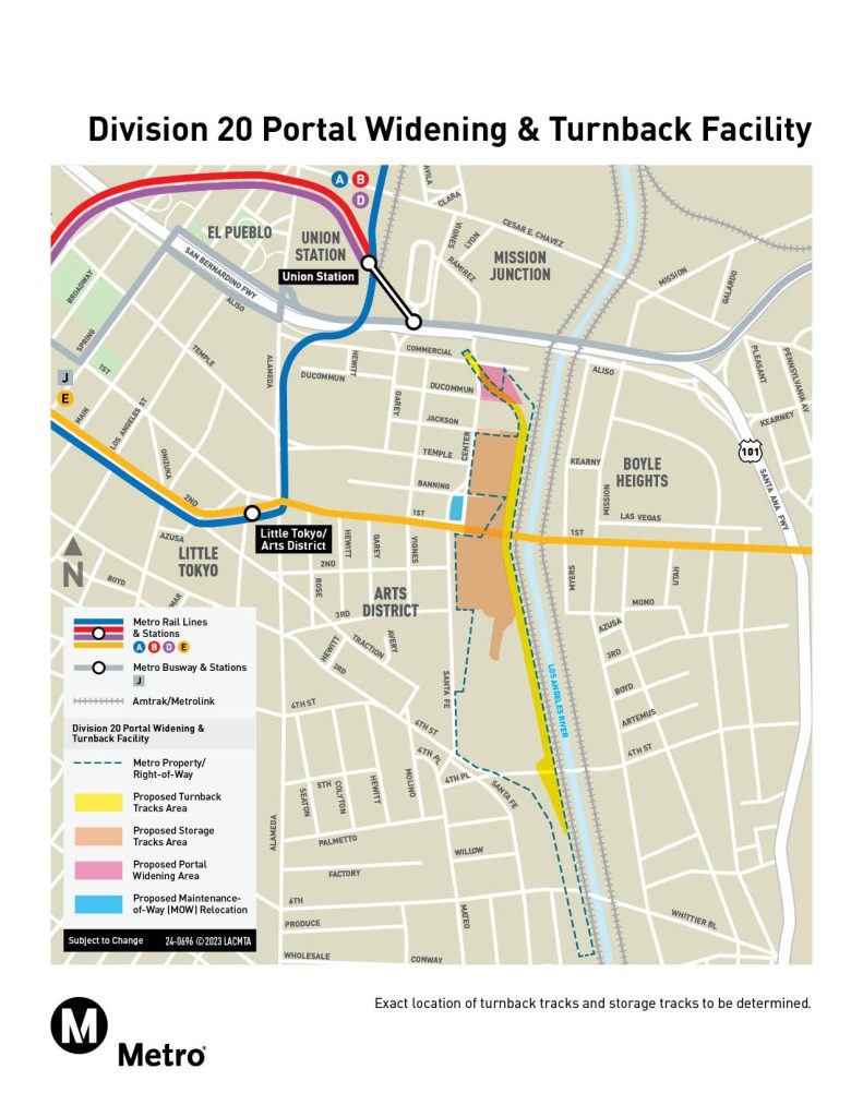 Division 20 Portal Widening & Turnback Facility - LA Metro