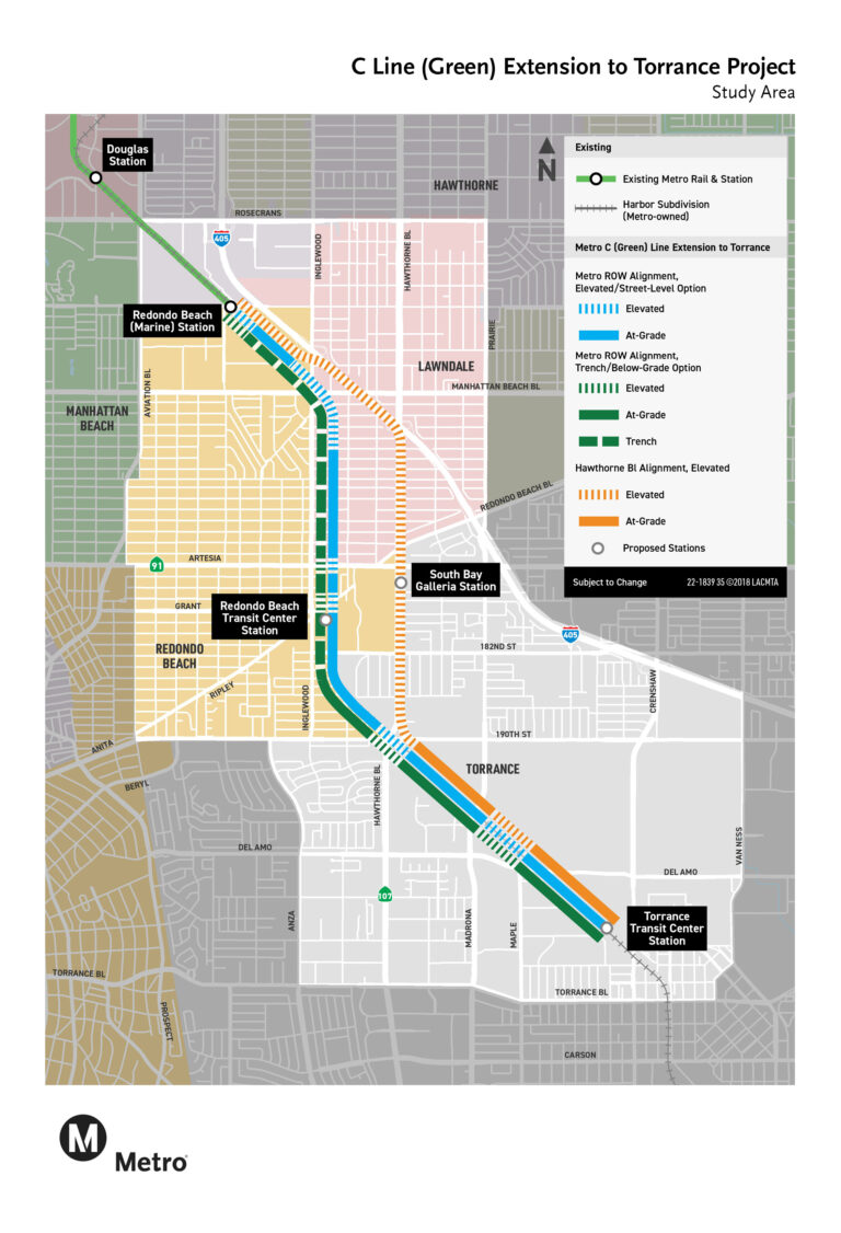 C Line Extension to Torrance - LA Metro