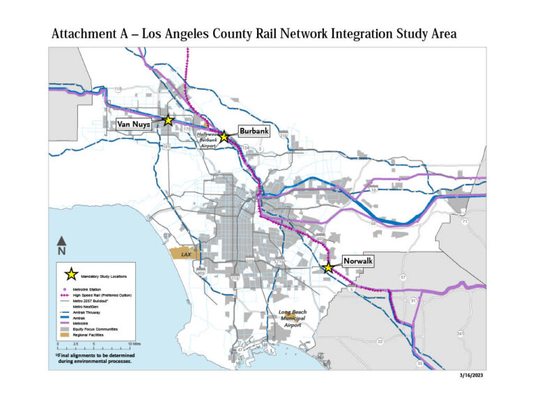 Rail Network Integration Study - LA Metro