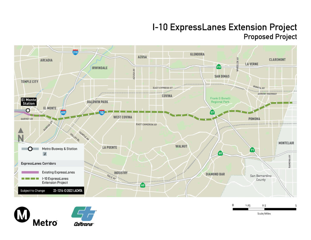 I-10 ExpressLanes Extension Project - LA Metro