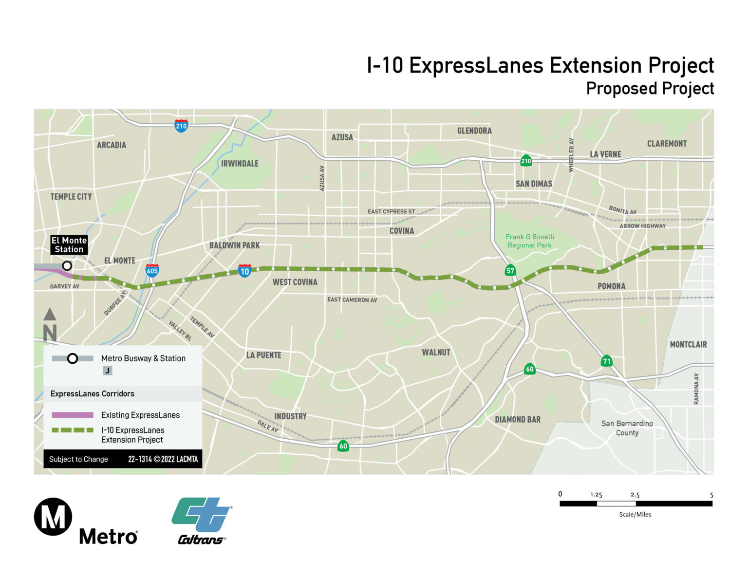 I-10 ExpressLanes Extension Project - LA Metro