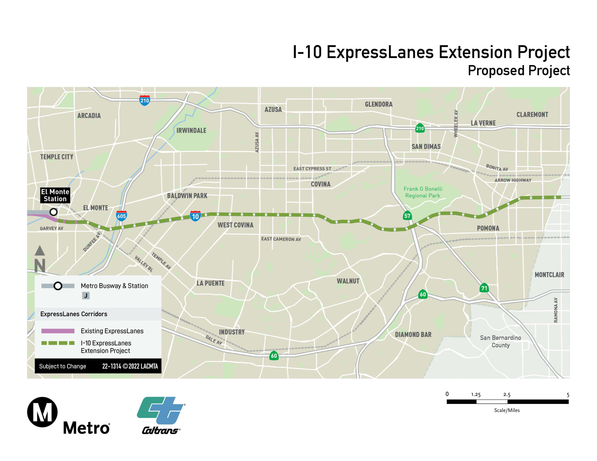 I-10 ExpressLanes Extension Project - LA Metro