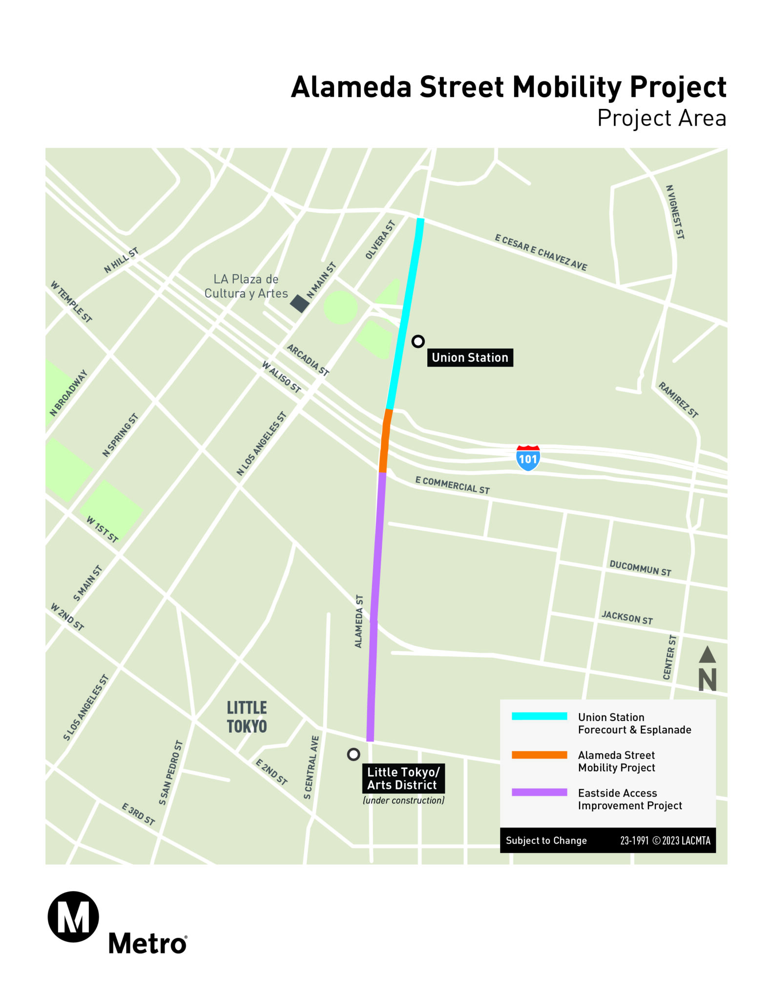 Alameda Street Mobility - LA Metro