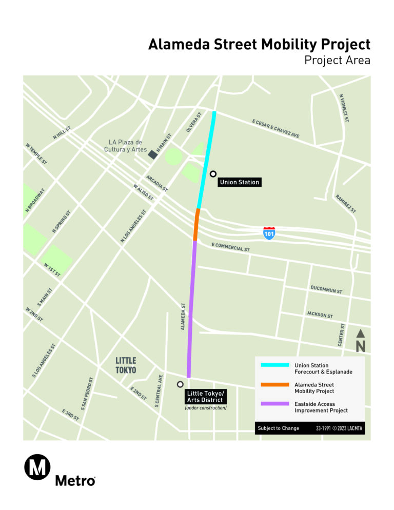 Alameda Street Mobility - LA Metro