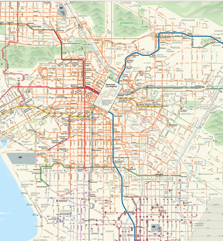 Schedules LA Metro