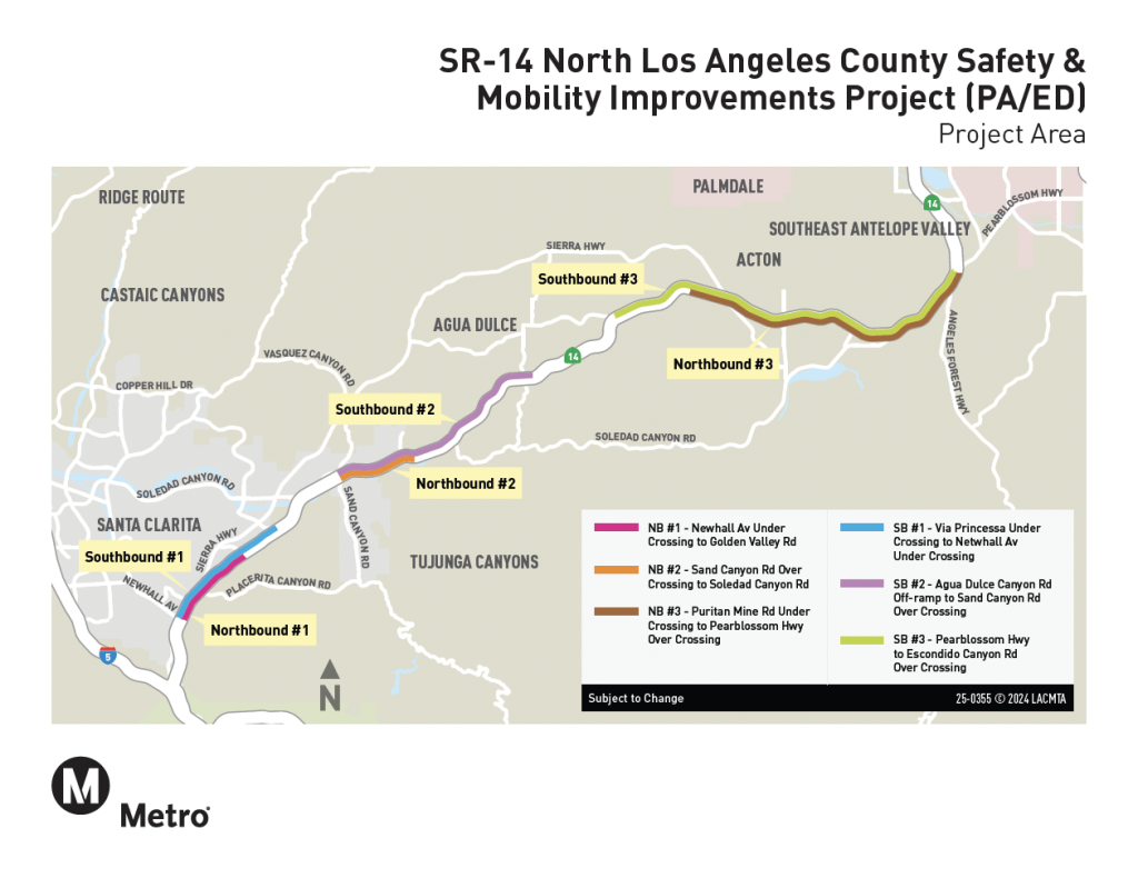 SR-14 North Los Angeles County Safety & Mobility Improvements Project ...