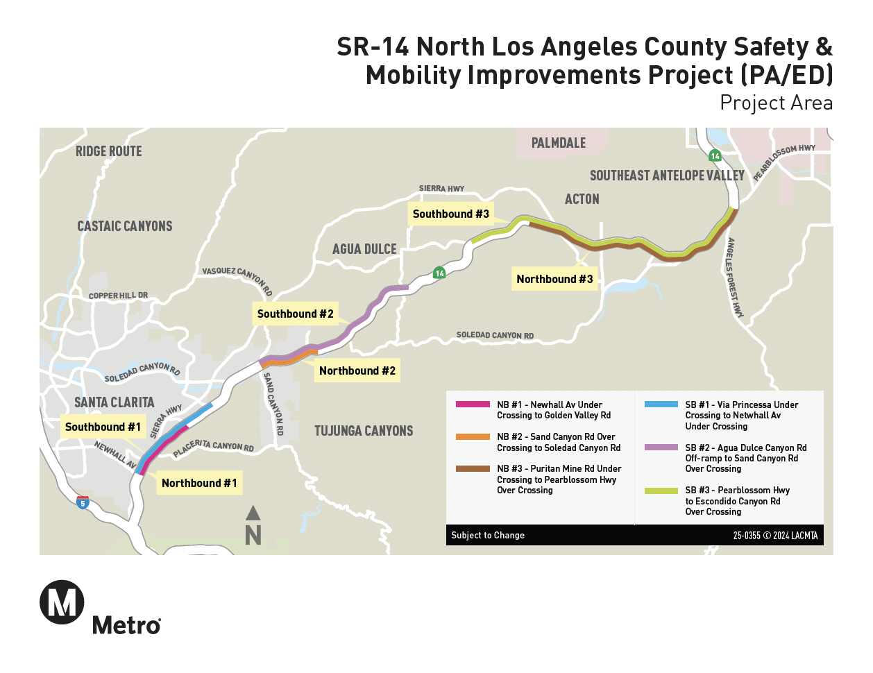 SR-14 North Los Angeles County Safety & Mobility Improvements Project ...