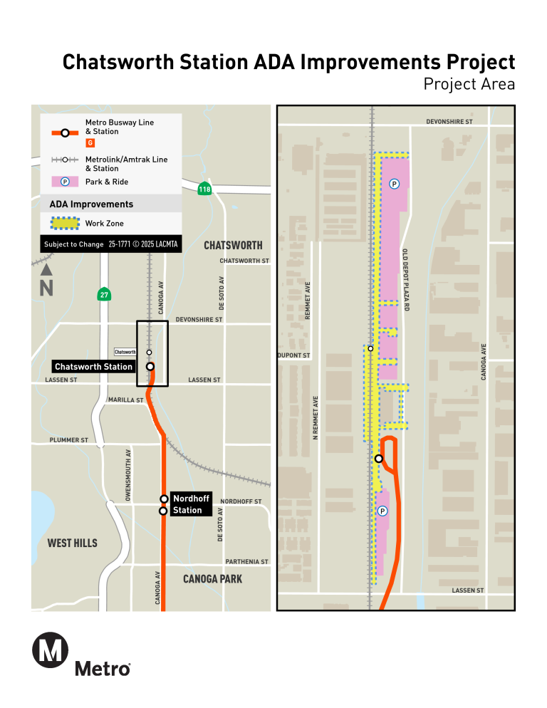 Chatsworth Station ADA Improvements Project