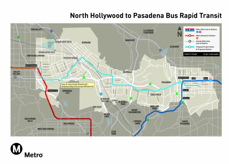 North Hollywood to Pasadena Bus Rapid Transit Project - LA Metro