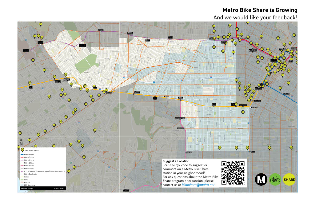 Metro Bike Share is Growing - LA Metro